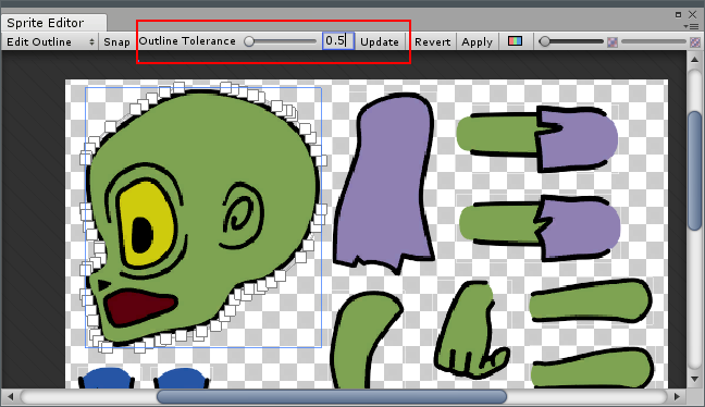 Unity Sprite编辑：编辑大纲_w3cschool